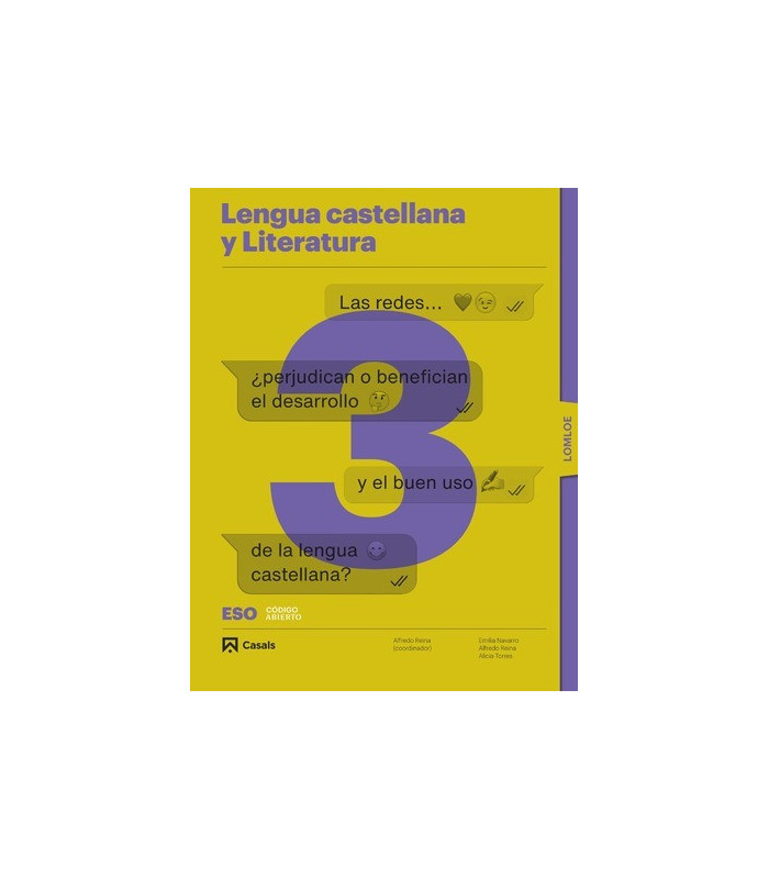 Lengua castellana y Literatura 3 ESO LOMLOE